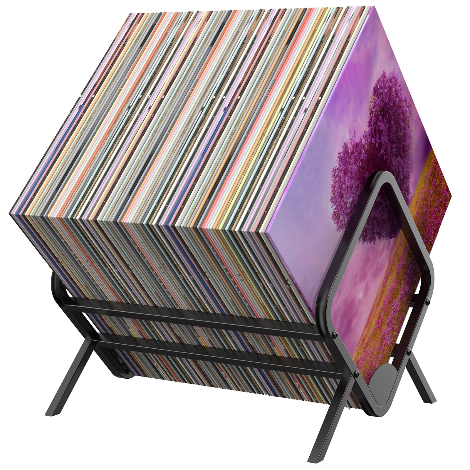 Bathroom Table Stand Storage Shelf with Dual Toilet Paper Holder ...