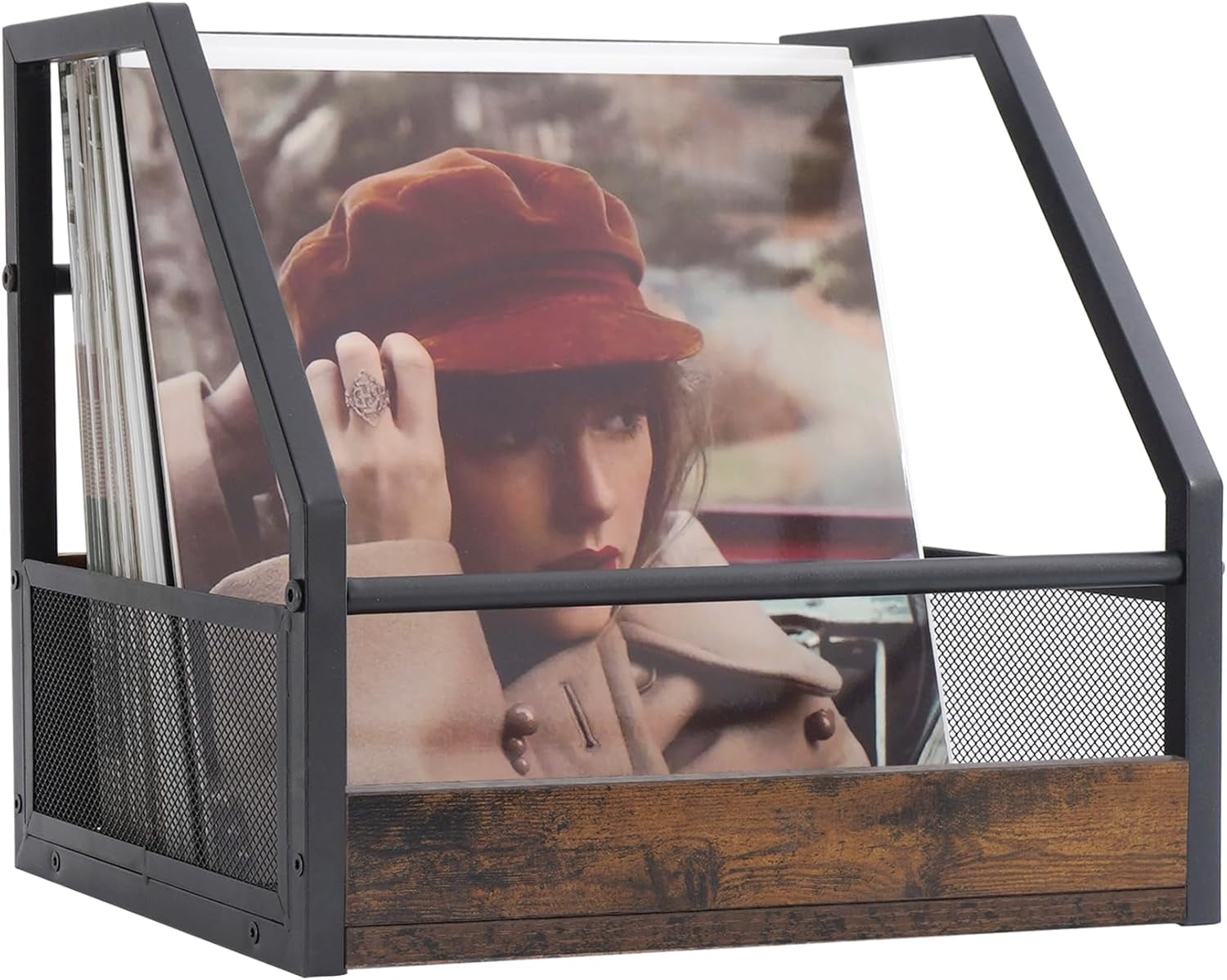 Vinyl Record Storage, Record Holder Wall Mount, Vinyl Holder for ...