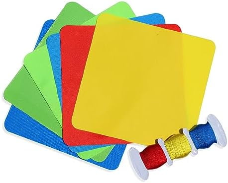 Vinyl Repair Patch Kit for Inflatable Bounce House, 5.5x5.5 Inch(Red ...