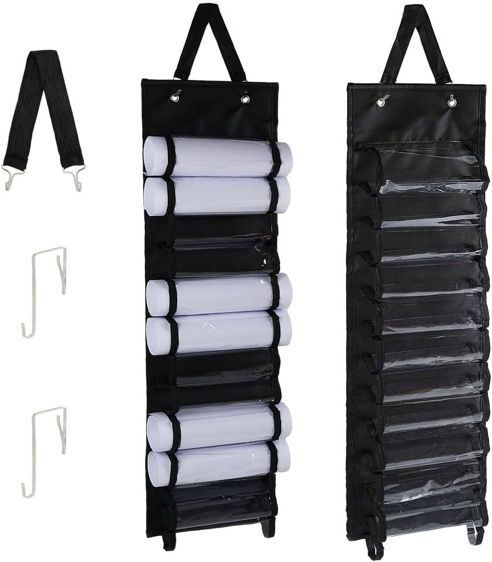 Vinyl Roll Holder with 12 Compartments Vinyl Storage Rack Wall Mount ...