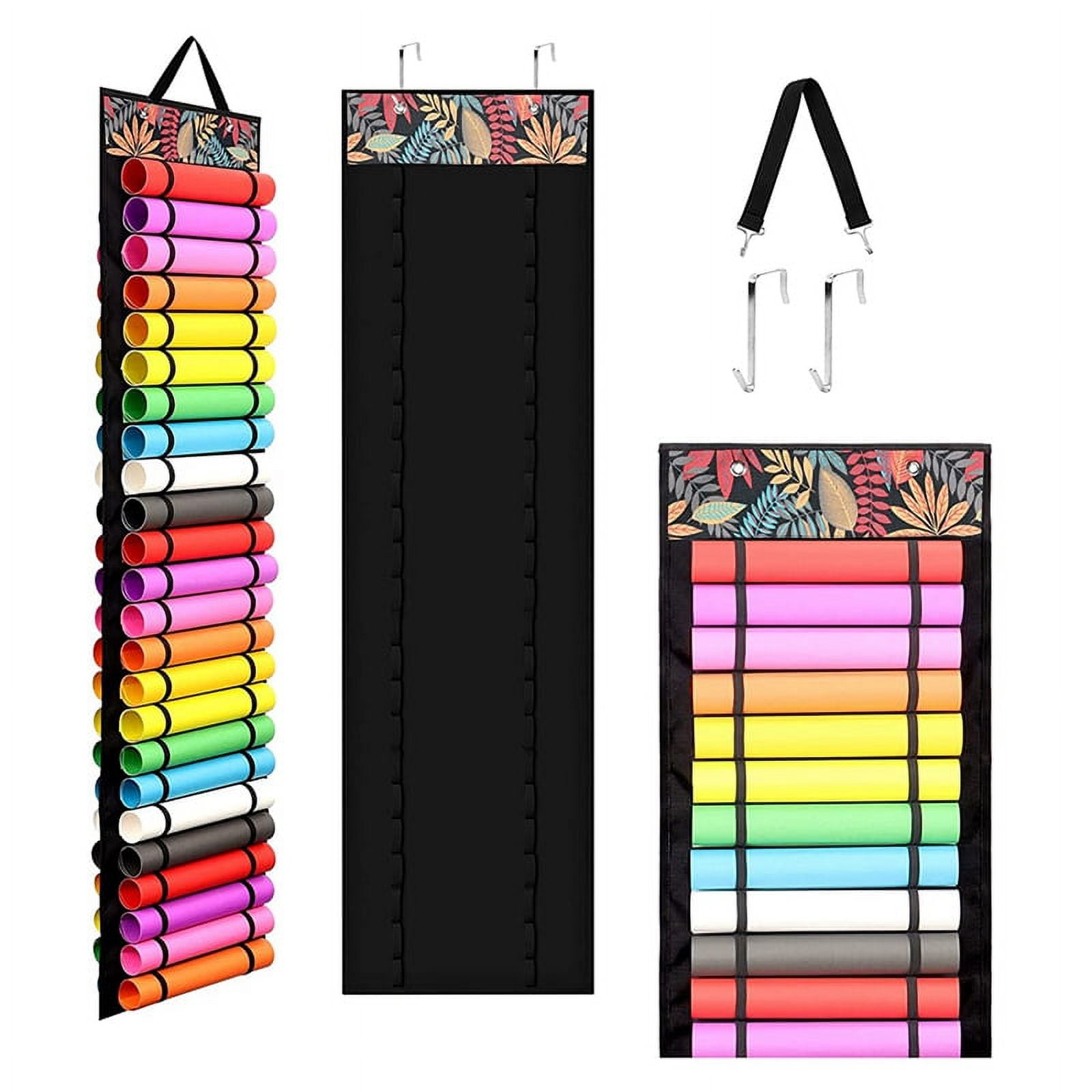 Vinyl Roll Holder with 48 Compartments Vinyl Storage Organizer Craft ...
