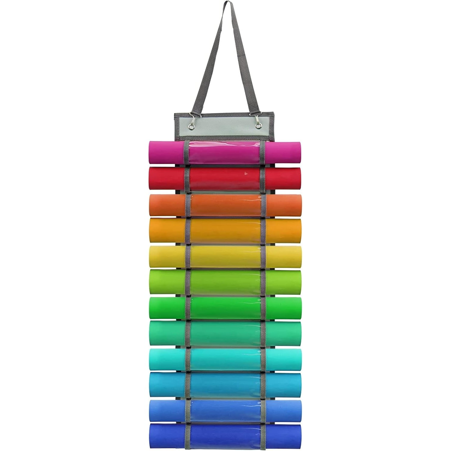 Vinyl Roll Storage Doors Organizer Wall Holder for Heat Transfer Paper ...
