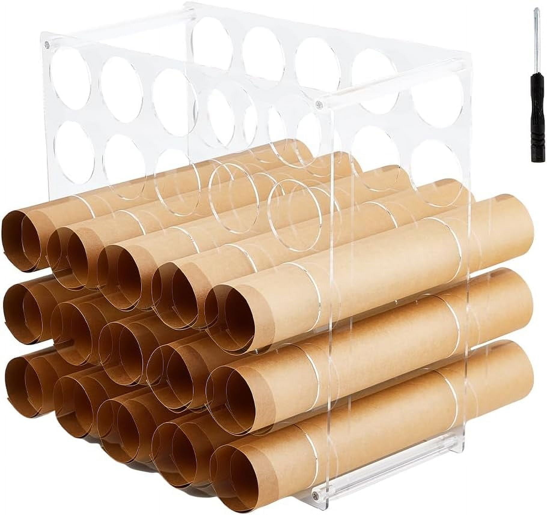 Vinyl Roll Storage Rack 25 Holes Vinyl Storage Organizer Stackable ...