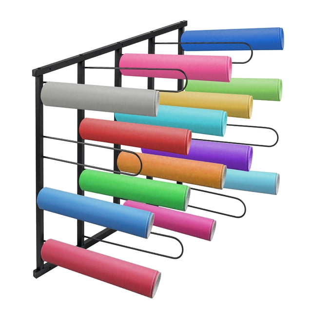 Vinyl Roll Wall Mount Storage Rack 20 Roll Capacity, Art Paper Rack ...