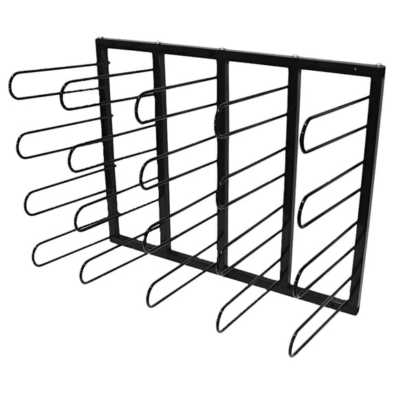 Vinyl Roll Wall Mount Storage Rack 20 Roll Capacity - Great for Storage ...