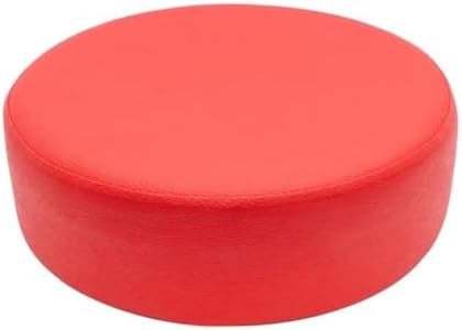 - Vinyl Round Bar Stool Replacement Seat Red Color- Waterproof Padded ...