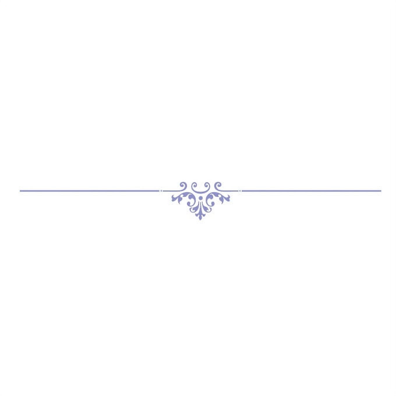 Vinyl Scroll Design Decals - Large - Lavendar - Walmart.com
