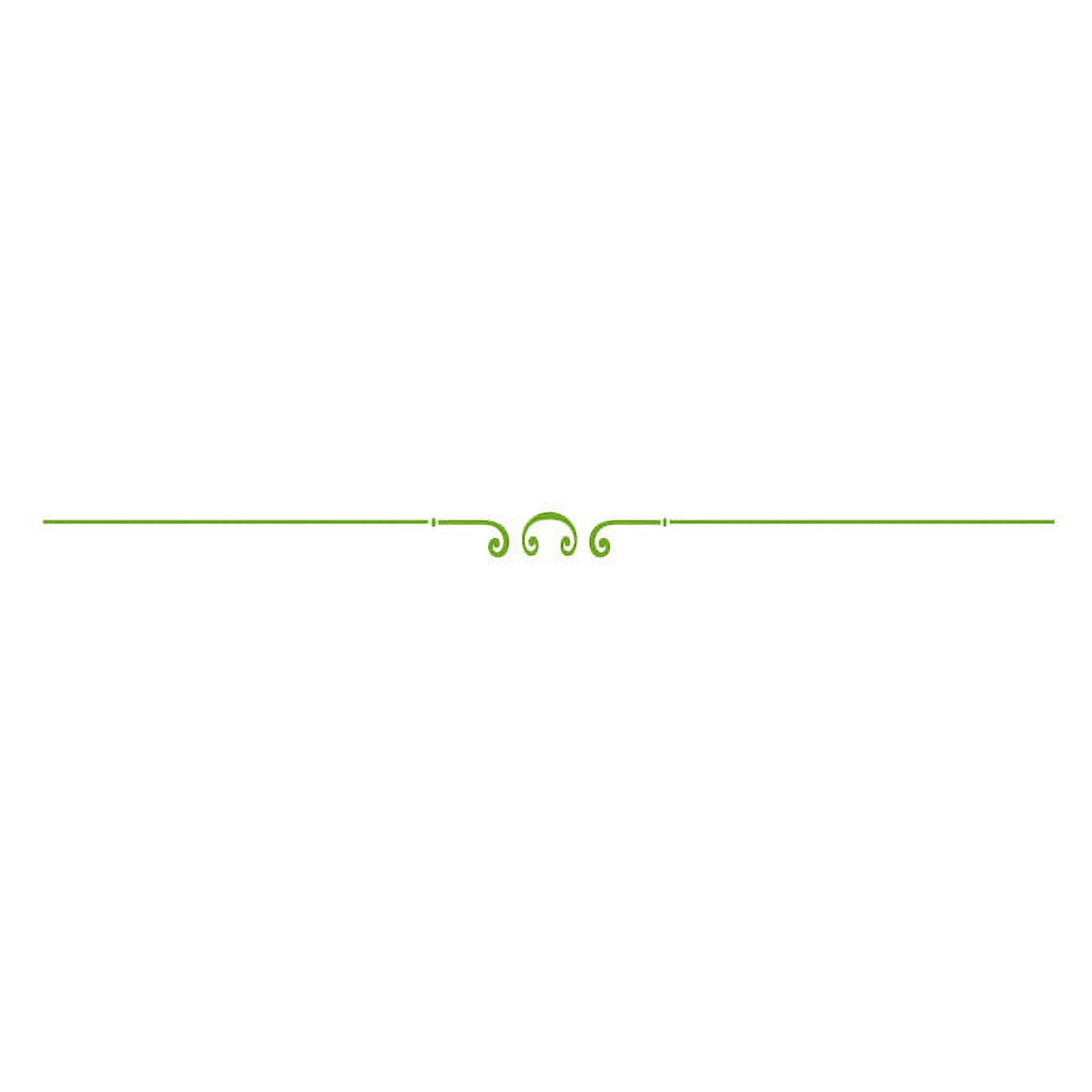 Vinyl Scroll Designs - Medium - Green Apple - Walmart.com