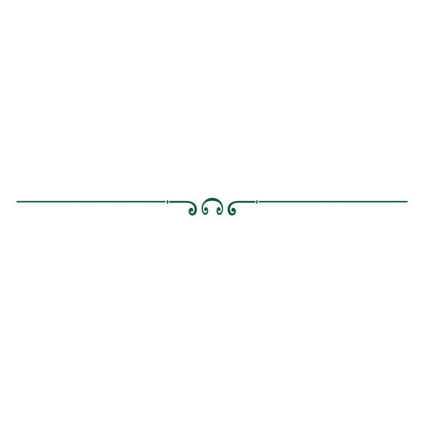 Vinyl Scroll Designs - Small - Forest Green - Walmart.com