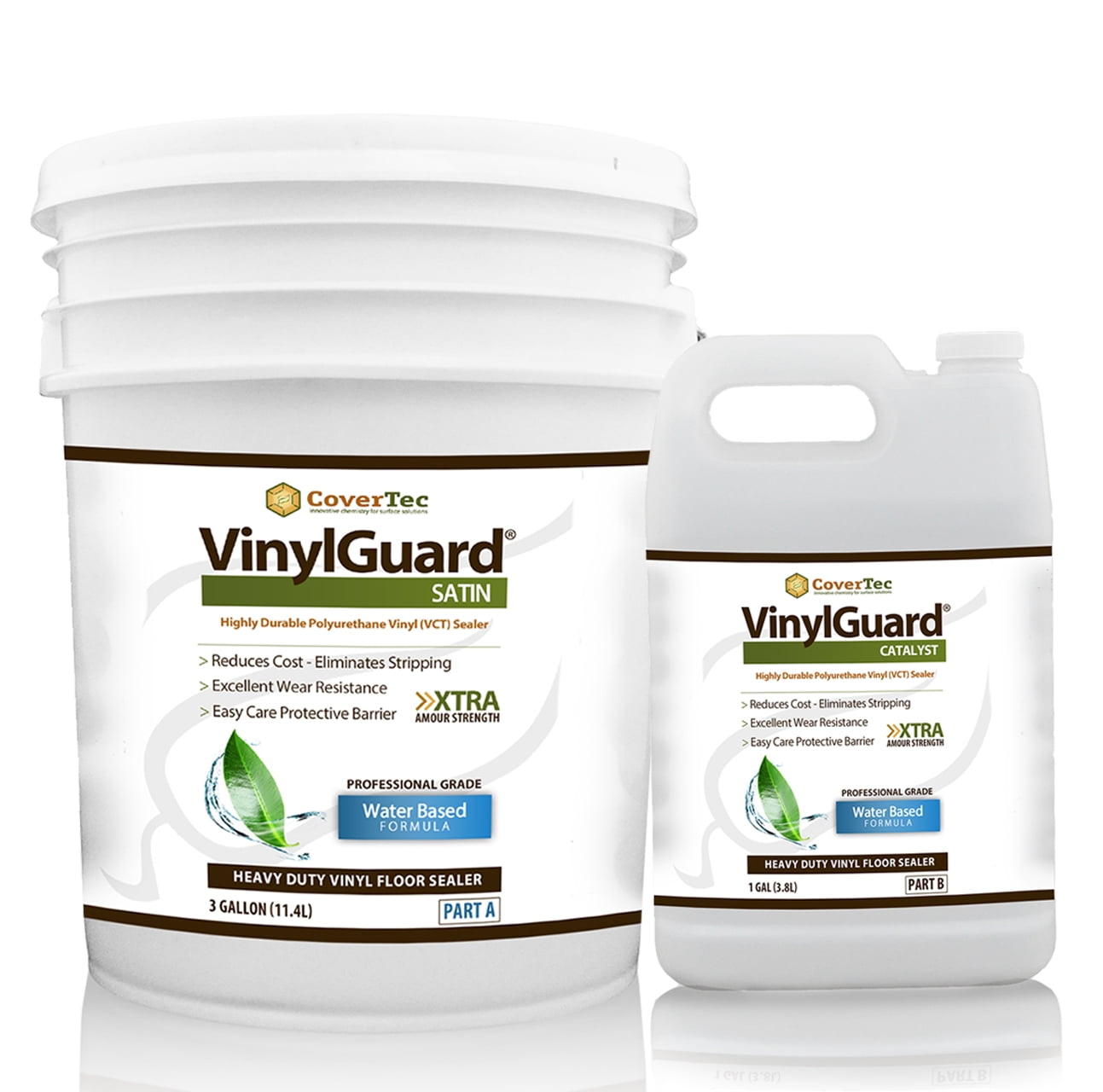 Vinyl Sealer - VinylGuard® Polyurethane Satin Sealer For LVT Tile ...