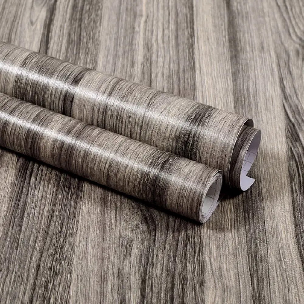 Vinyl Self-adhesive Waterproof Wood Wallpapers Wall Stickers for Wall ...