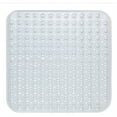 Vinyl Shower Stall Bath Tub Mat Suction Cup, Non Skid Back, Square, 21 ...
