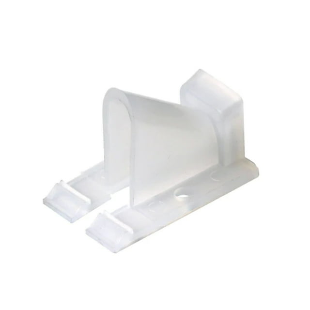 Steren RG59 Vertical Clear Vinyl Siding Clip - 100 Pack, High Impact ...