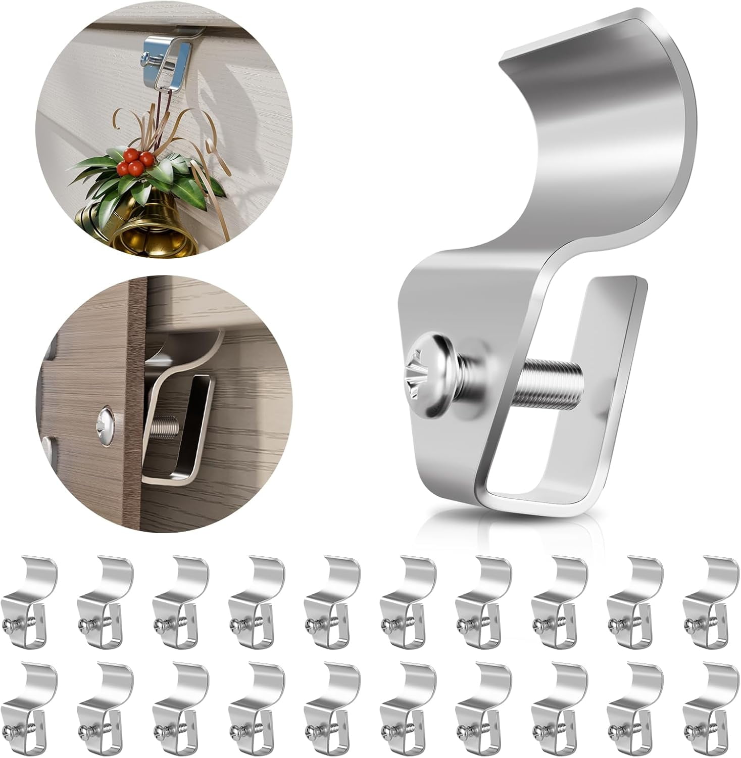 Vinyl Siding Clips, 20 Pack Metal Siding Clips, Heavy Duty Vinyl Siding ...