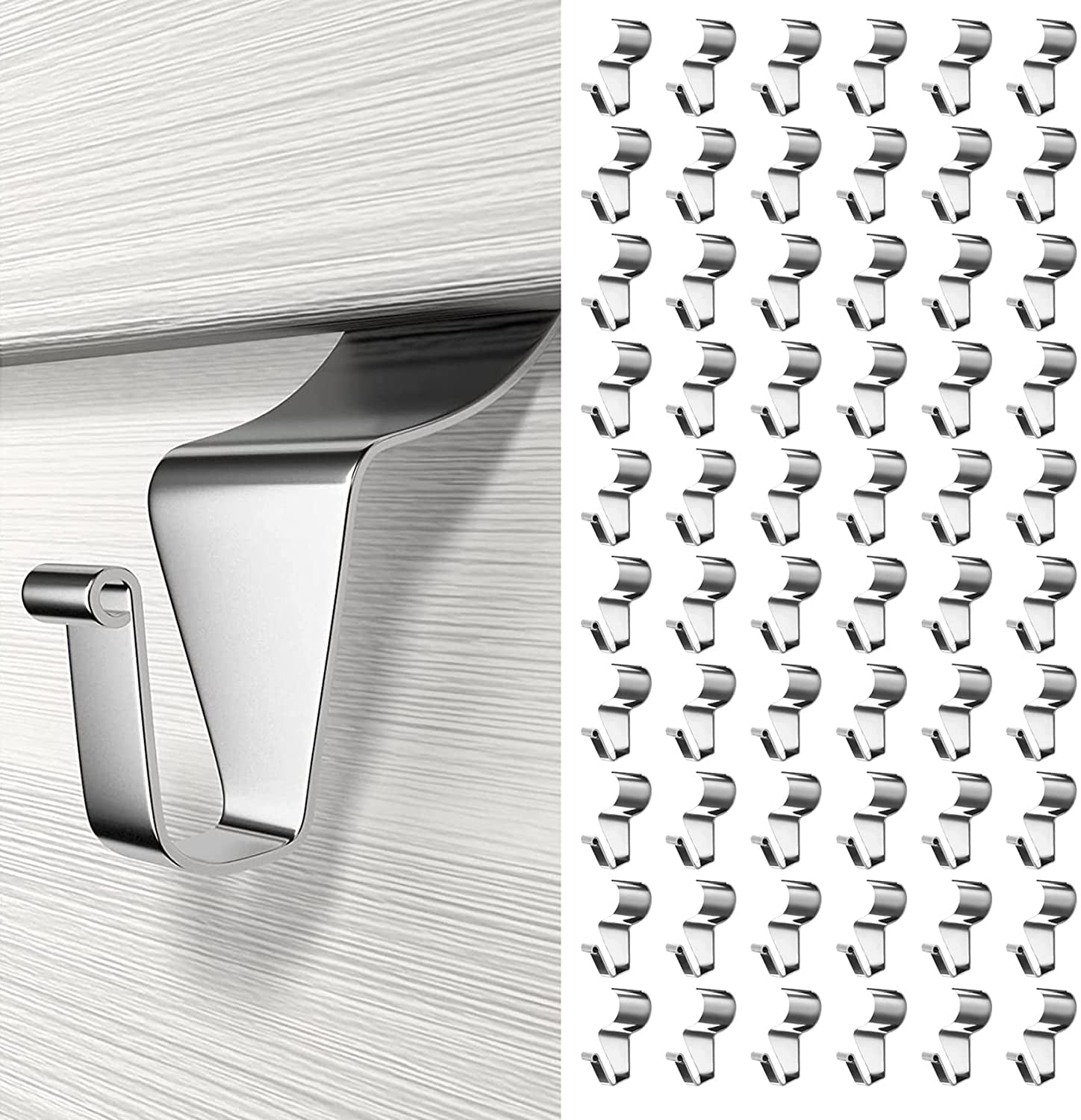 Vinyl Siding Hooks (10 Pack), Heavy Duty Stainless Steel Low Profile No ...