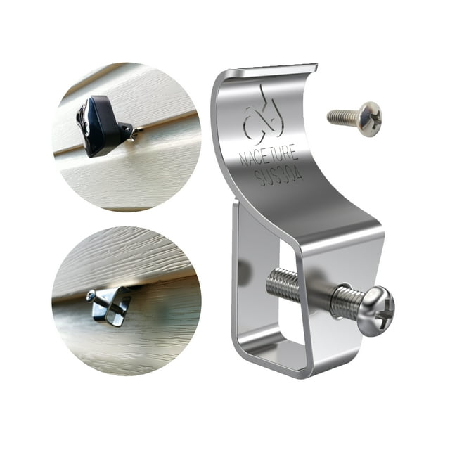 Walmart Vinyl Siding Screws Clips 6 Pcs - Hardware for Outdoor Mount ...