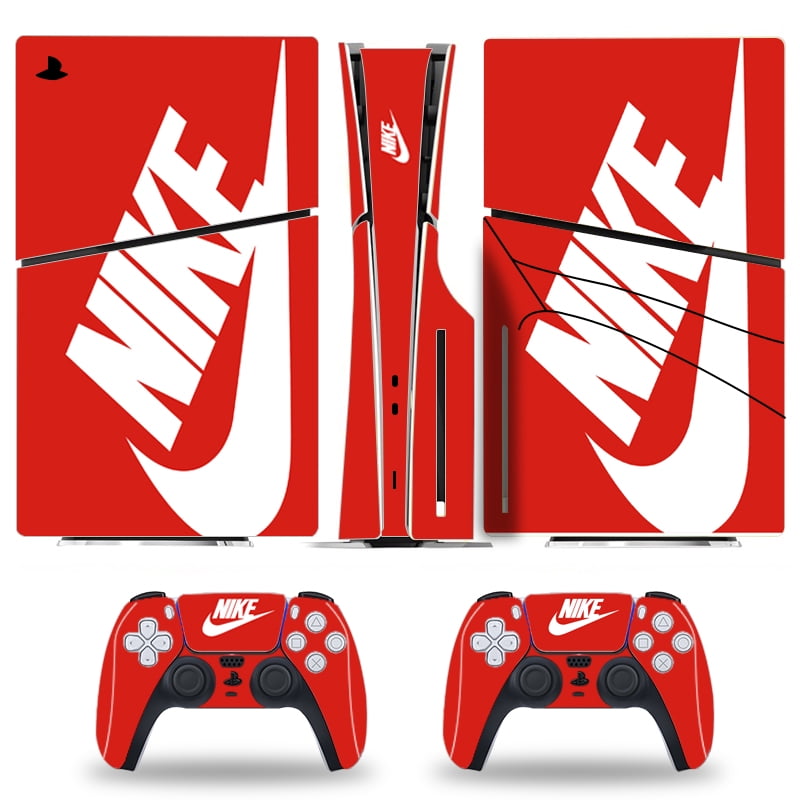 Vinyl Skin Decal Sticker for PS5 Slim Disk Edition Skin Console and Controllers - NIKE - Walmart.com