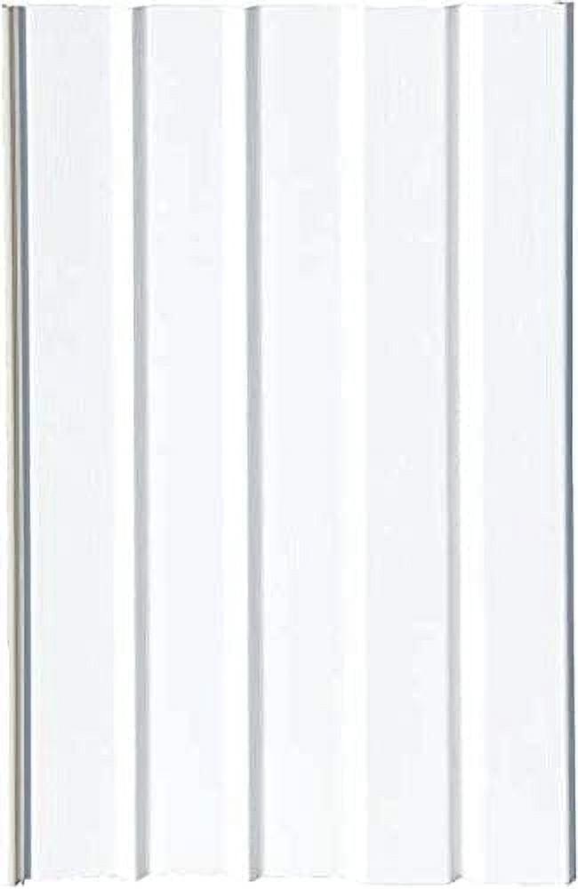 Vinyl Skirting Box of 8 White Solid Panels 16" Wide by 46" Tall ...