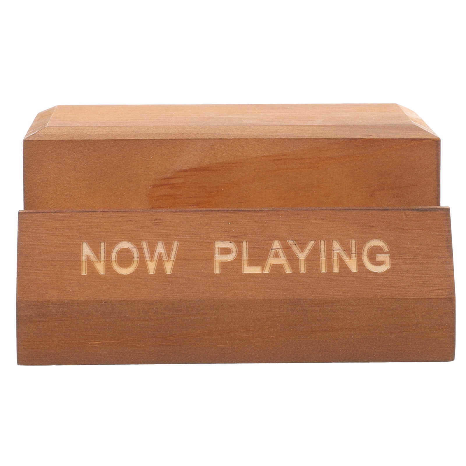 LITINKIMI Tabletop Record Display Wood Space Saving For Record Lovers ...