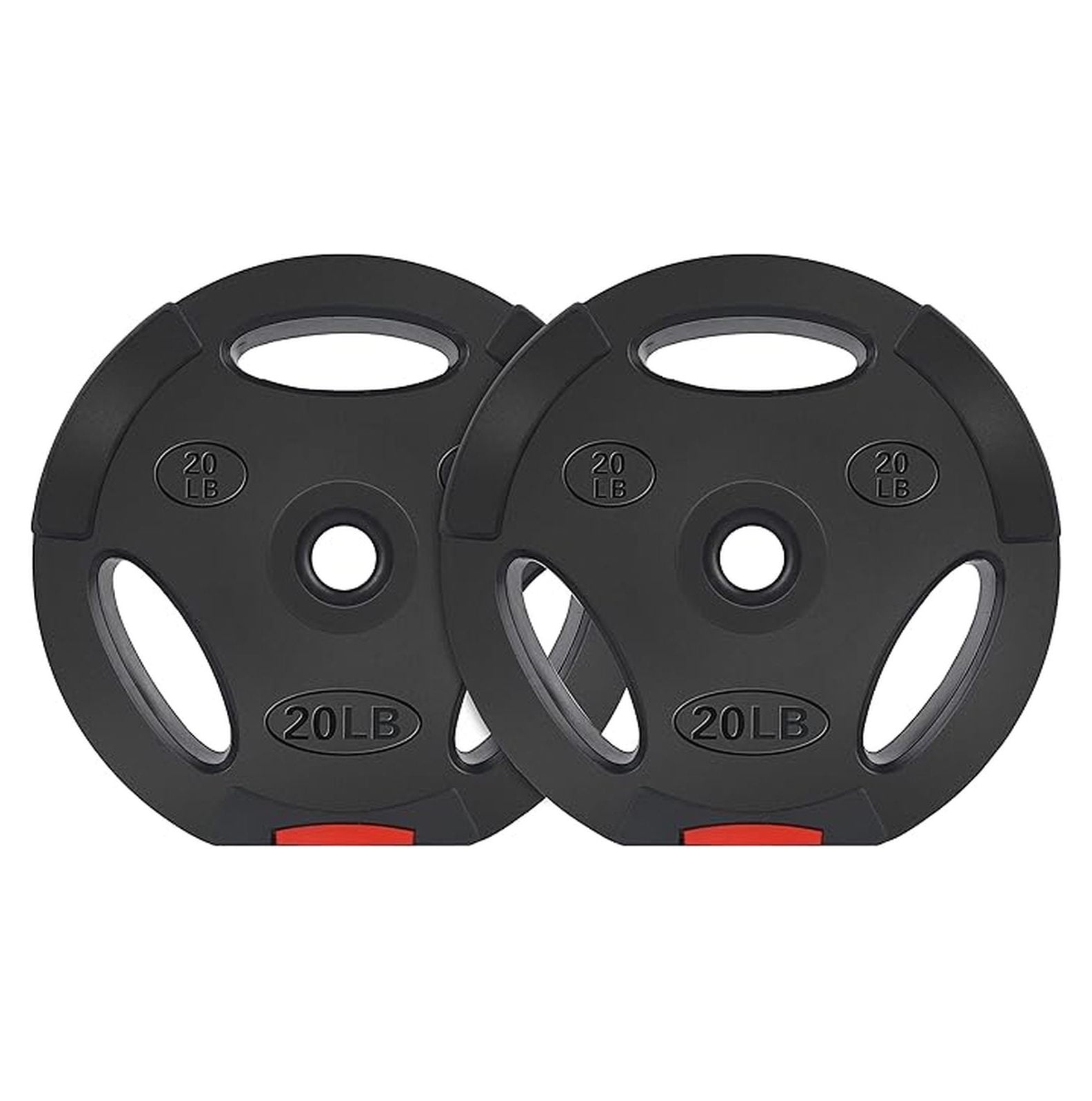 Vinyl Standard 1-Inch Plate Weight Plate for Strength Training and ...