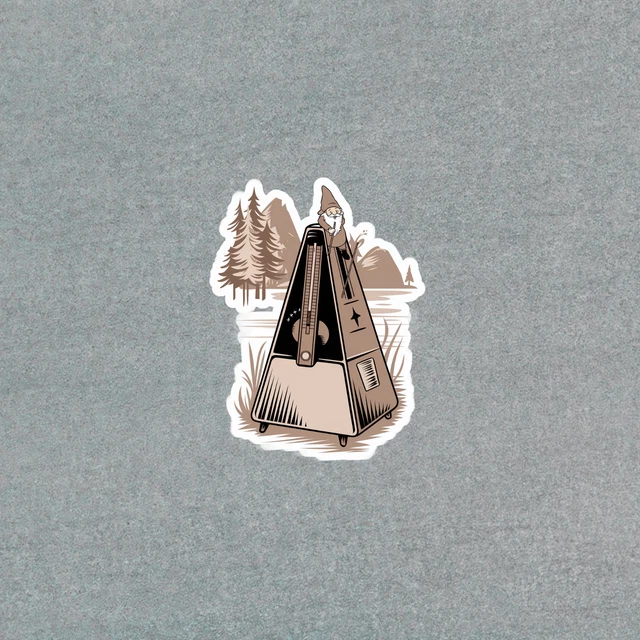 Vinyl Sticker Metronome Musician Gift Classical Music Decalphone Decal ...