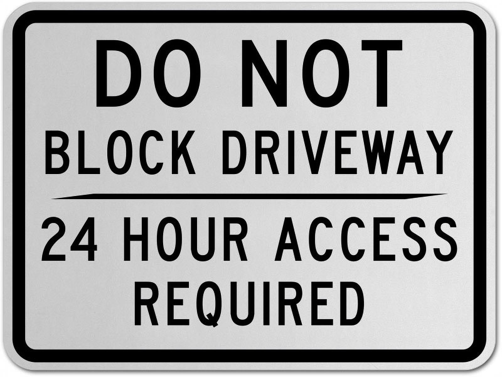 Vinyl Stickers - 24 Hour Access Required Sign A1 - Safety and Warning ...