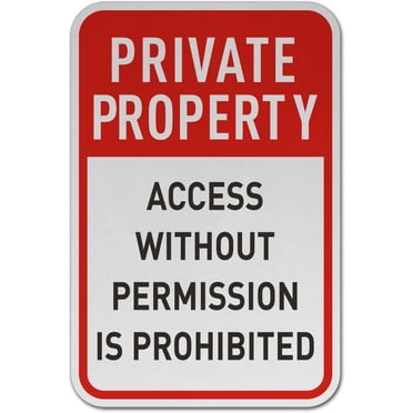 SignMission 12 x 18 in. OSHA Notice Sign - Notice No Entry without ...