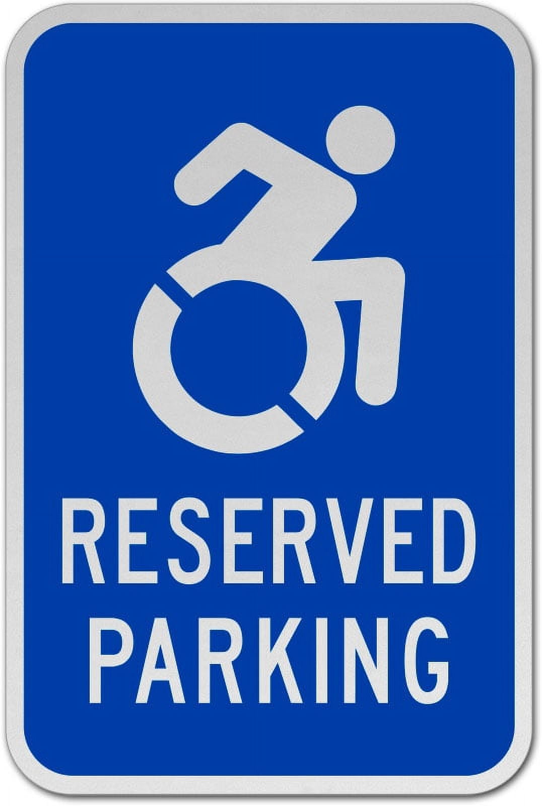 Vinyl Stickers - Accessible Reserved Parking Sign B7 - Safety and ...