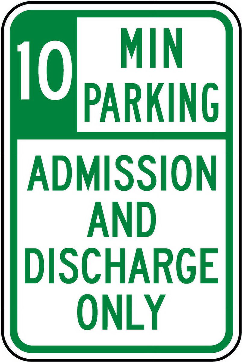 Vinyl Stickers - Admission and Discharge Only Sign D3 - Safety and ...