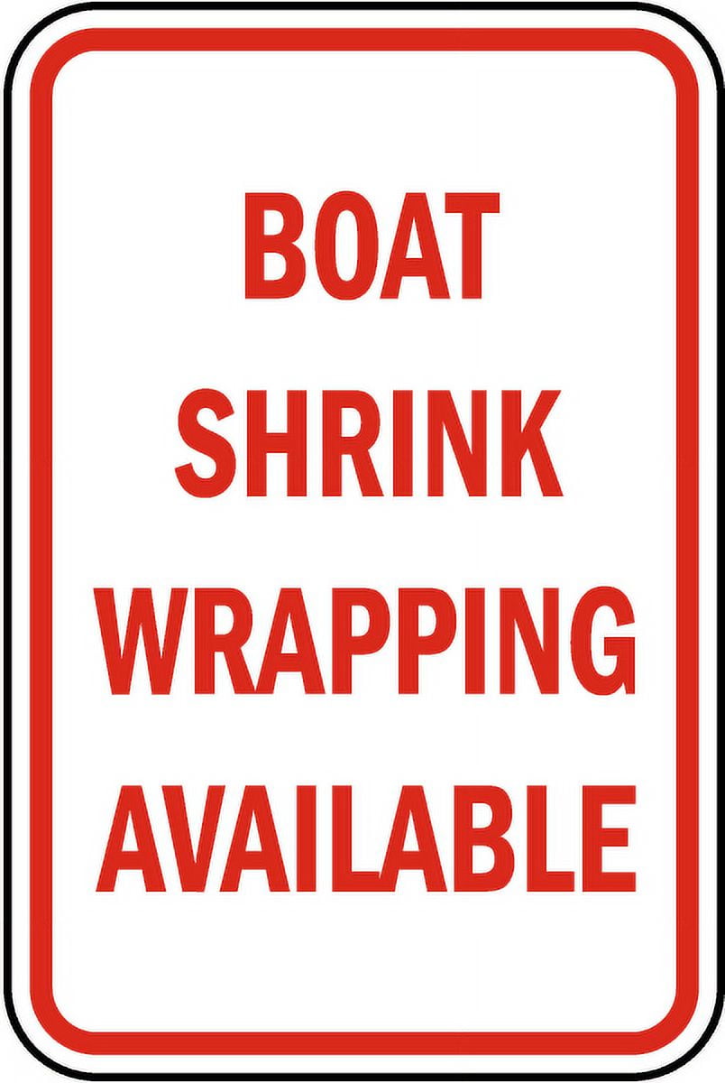 Vinyl Stickers - Boat Shrink Wrapping Sign - Safety and Warning ...