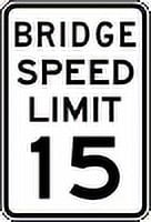 Vinyl Stickers - Bridge Speed Limit: Minnesota - Safety and Warning ...