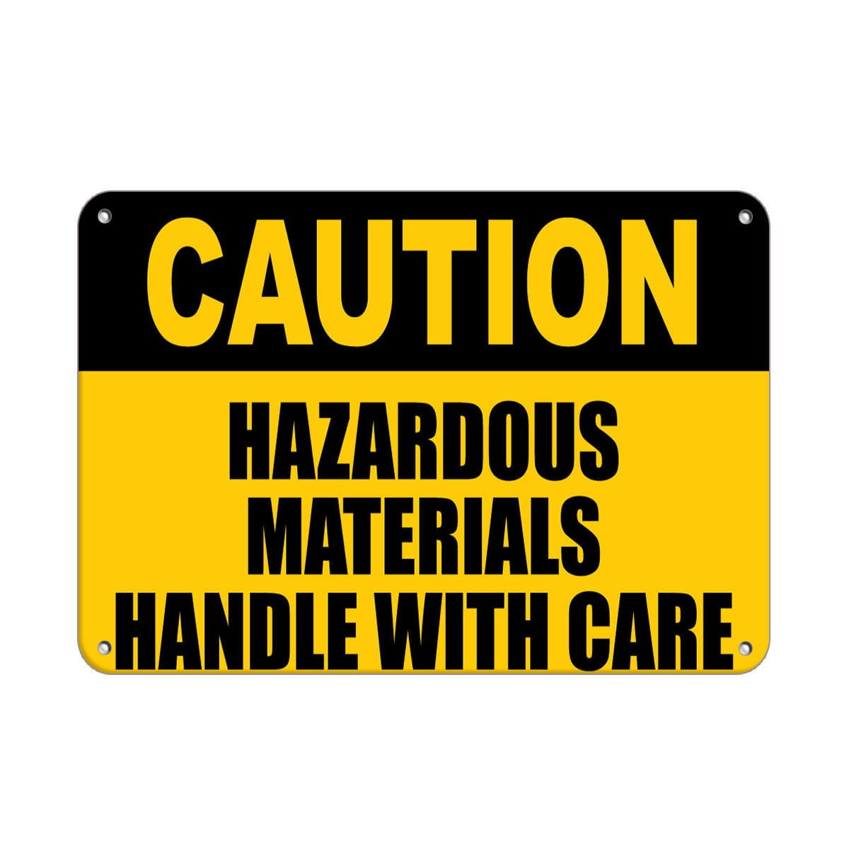 Vinyl Stickers - Caution - Hazardous Materials Handle with Care ...