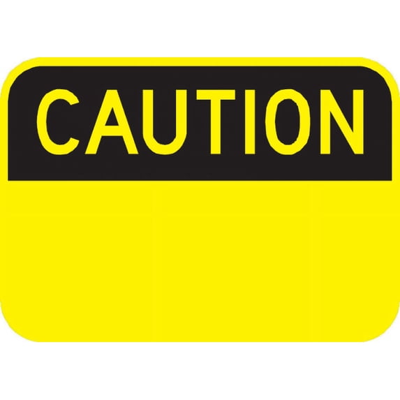Vinyl Stickers - Caution Sign M2 - Safety and Warning Warehouse Signs ...