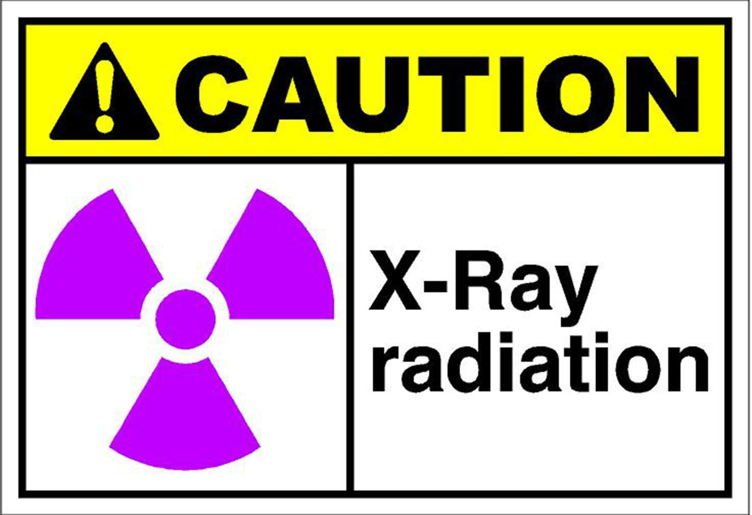 Vinyl Stickers - Caution - X-Ray Radiation - Safety and Warning ...