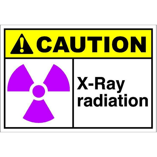 Vinyl Stickers - Caution - X-Ray Radiation - Safety and Warning ...