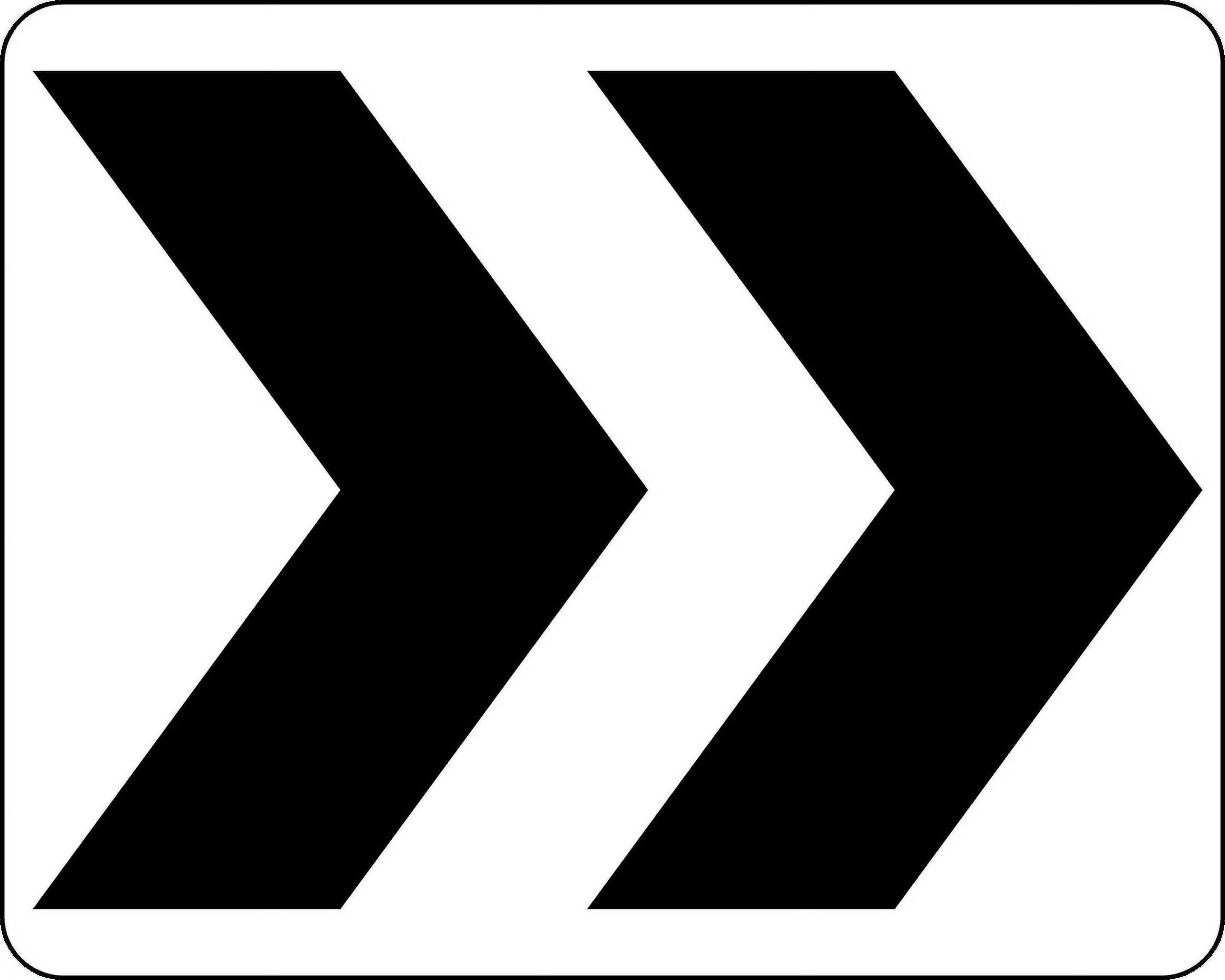 Vinyl Stickers - Chevron Roundabout Directional - Safety and Warning ...