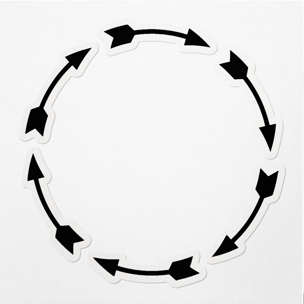 Vinyl Stickers Decals Of Arrow Arrows - Waterproof - Apply On Any ...