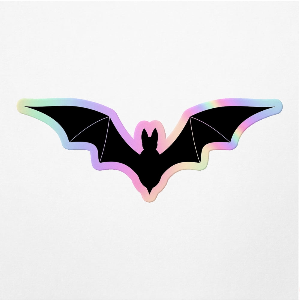Vinyl Stickers Decals Of Bat - Apply On Any Smooth Surfaces Indoor ...