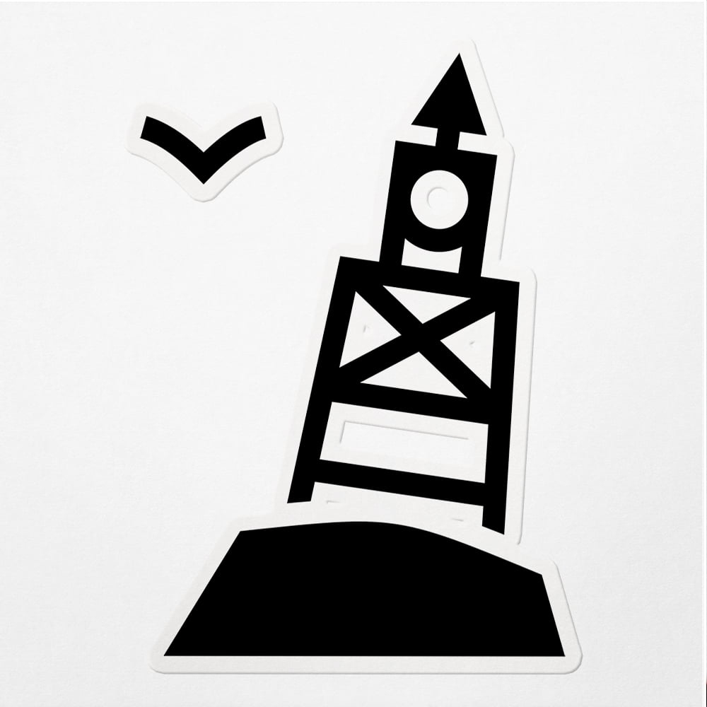 Vinyl Stickers Decals Of Buoy - Waterproof - Apply On Any Smooth ...