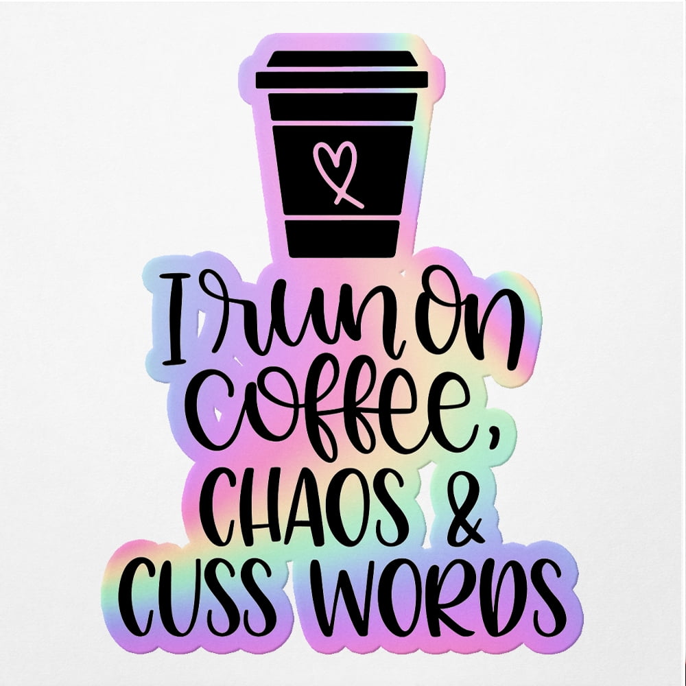 Vinyl Stickers Decals Of Coffee Quote - Apply On Any Smooth Surfaces ...