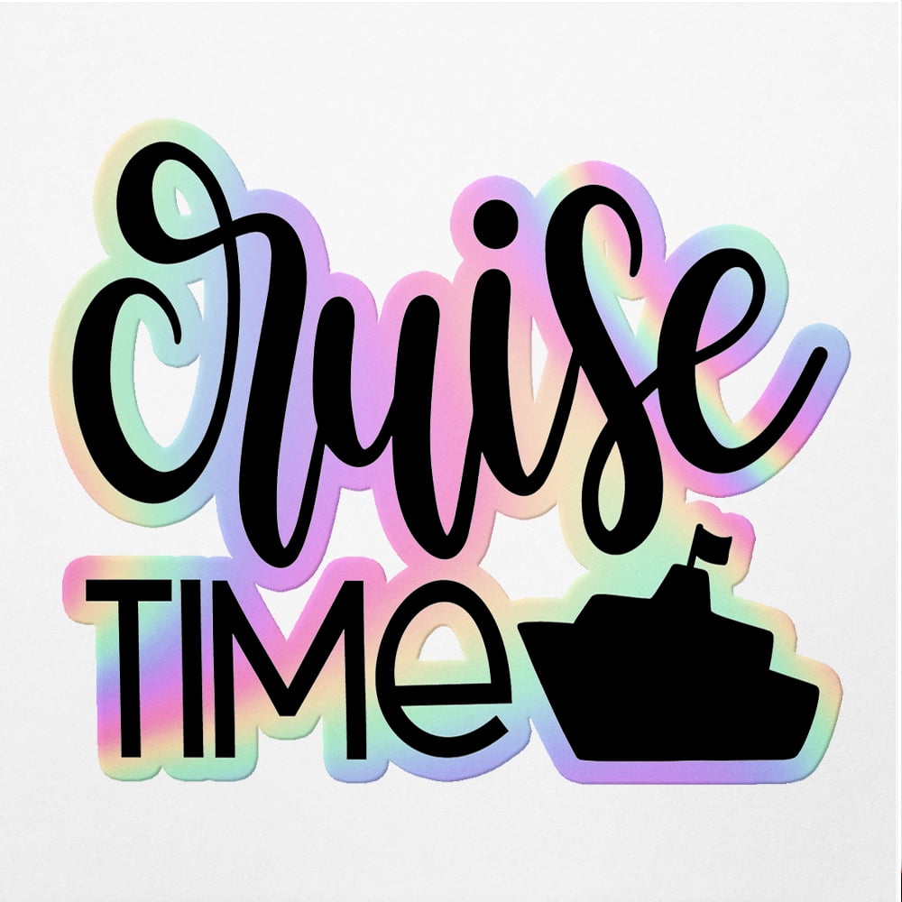 Vinyl Stickers Decals Of Cruise Illustration - Apply On Any Smooth ...