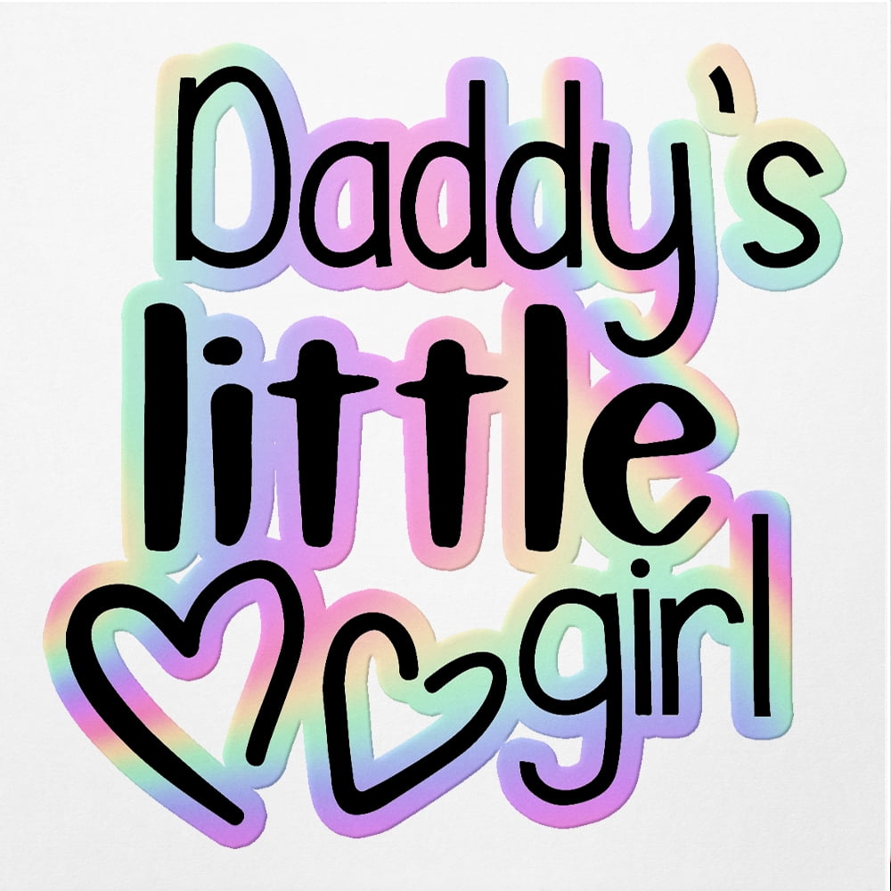 Vinyl Stickers Decals Of Daddys Girl Babies And Kids - Apply On Any ...
