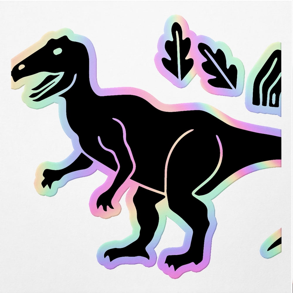 Vinyl Stickers Decals Of Dinosaur Babies And Kids - Apply On Any Smooth ...