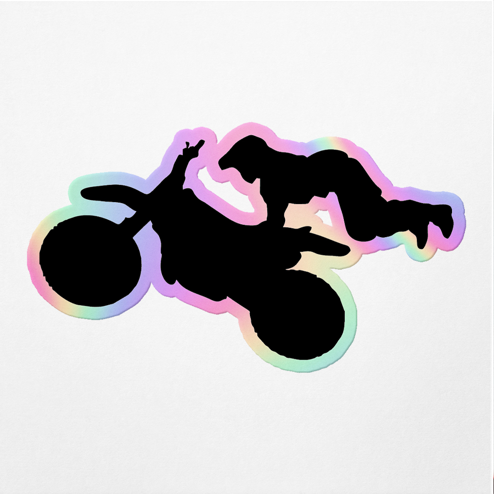 Vinyl Stickers Decals Of Dirtbikes V2 - Apply On Any Smooth Surfaces ...