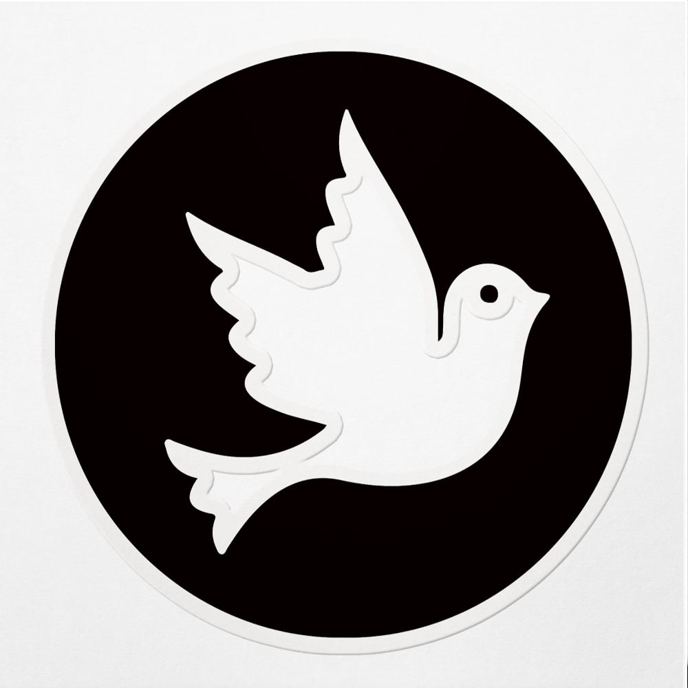 Vinyl Stickers Decals Of Dove V2 - Waterproof - Apply On Any Smooth ...