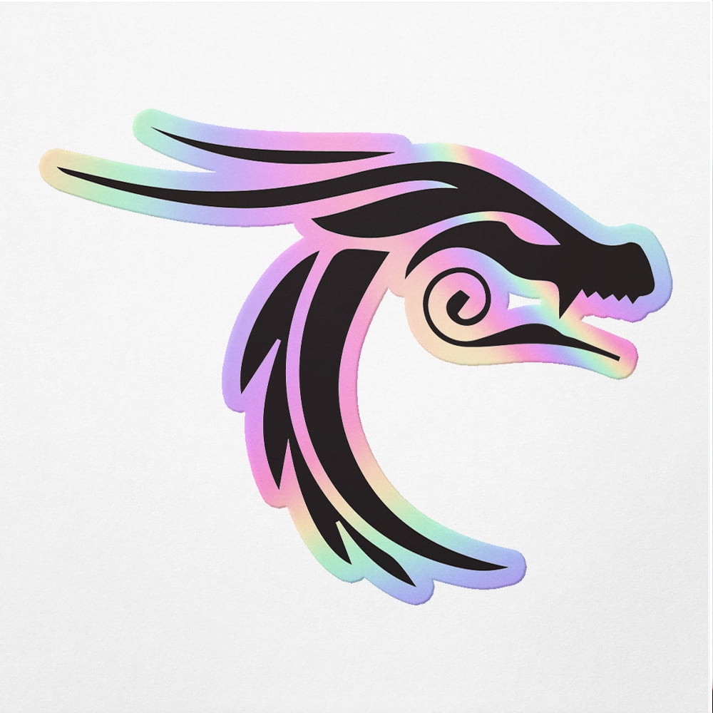 Vinyl Stickers Decals Of Dragon Animals - Apply On Any Smooth Surfaces ...