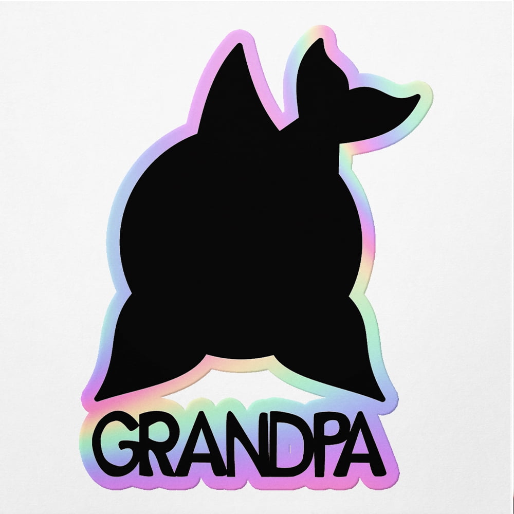 Vinyl Stickers Decals Of Grandpa - Apply On Any Smooth Surfaces Indoor ...