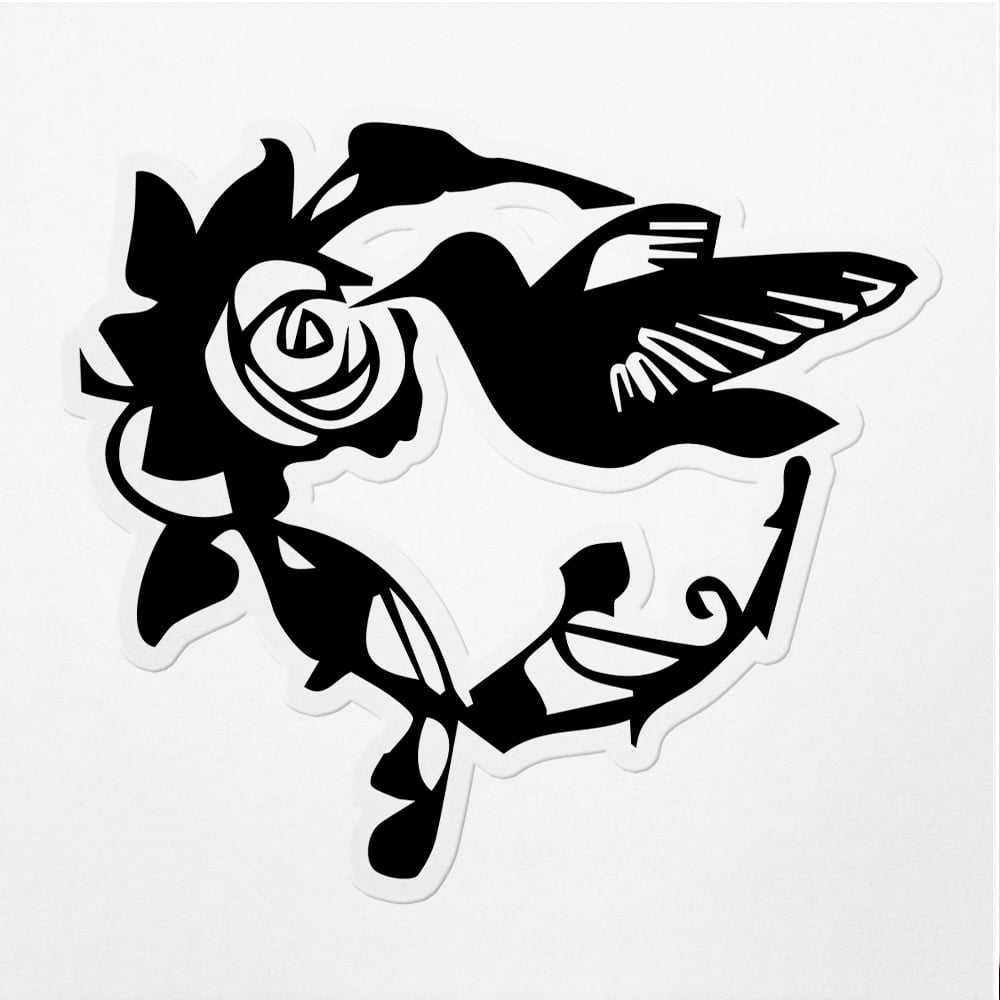 Vinyl Stickers Decals Of Hummingbird Animals V5 - Waterproof - Apply On ...