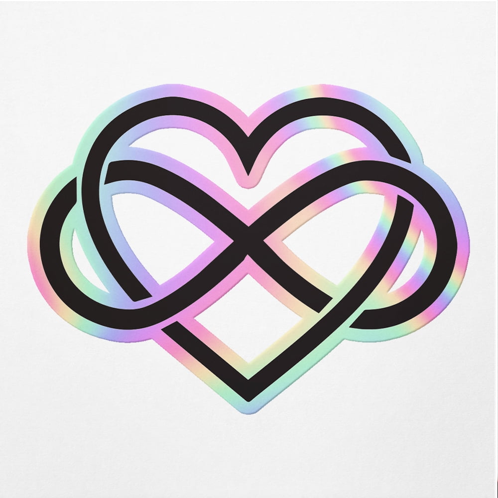 Vinyl Stickers Decals Of Infinity Illustration - Apply On Any Smooth ...