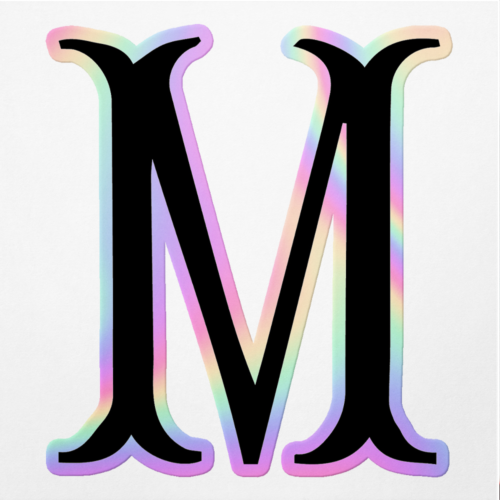 Vinyl Stickers Decals Of Letters V8 - Apply On Any Smooth Surfaces ...